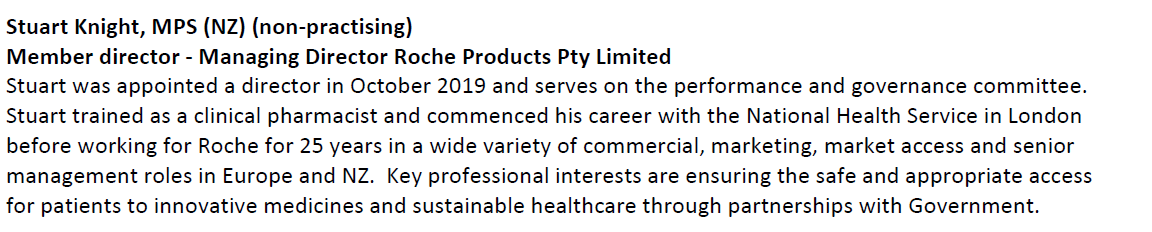 Board Members – Medicines Australia